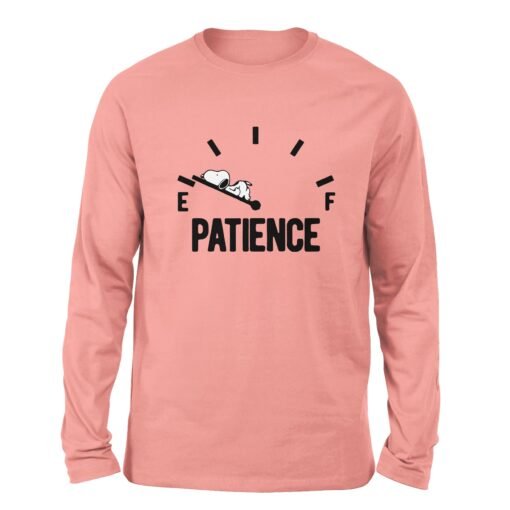 Patience Pink color long sleeve t-shirt – Specialized T-Shirt Brand in ...